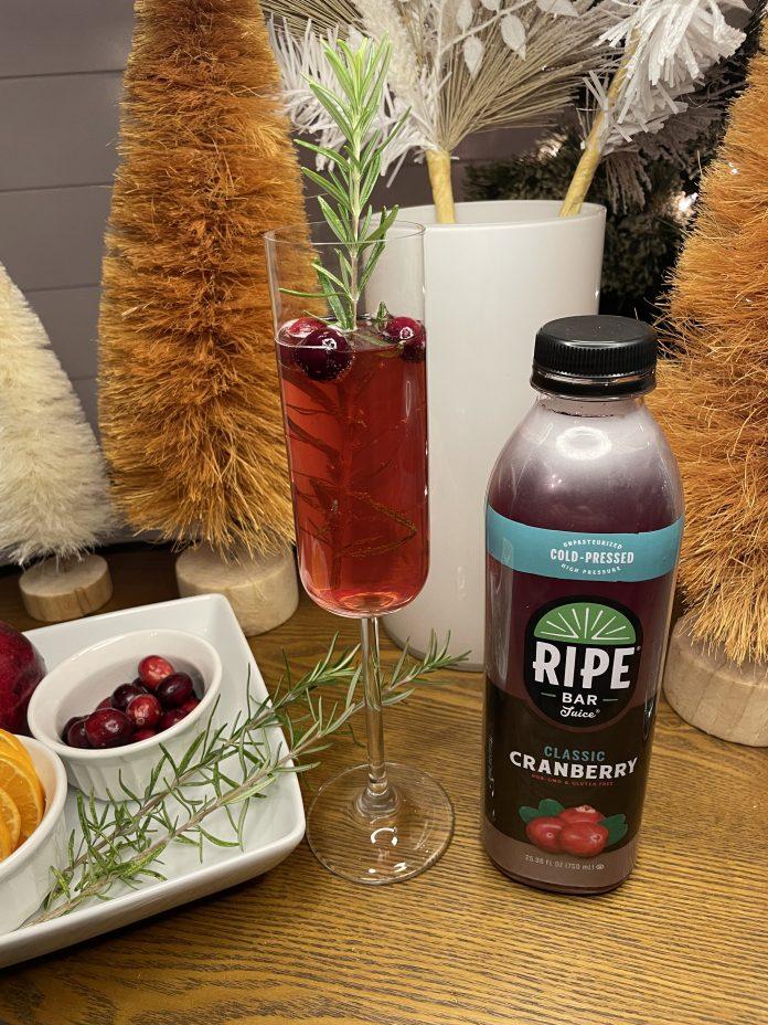 Merry Little Cocktails with RIPE Bar Juice